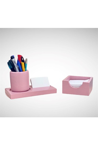 S&D Home El Yapımı Üçlü Beton Ofis Seti Kalemlik Kartvizitlik ve Bloknotluk S&D Home El Yapımı Üçlü Beton Ofis Seti Kalemlik Kartvizitlik ve Bloknotluk