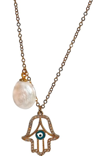 Belf Design Belfdesign Hamsa Kolye, Özel Tasarım Kolye Belf Design Belfdesign Hamsa Kolye, Özel Tasarım Kolye