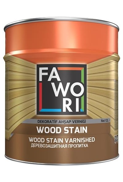 Alcera Fawori Wood Stain Vernikli Ahşap Koruyucu 0,75 Lt Kestane 8031 Alcera Fawori Wood Stain Vernikli Ahşap Koruyucu 0,75 Lt Kestane 8031