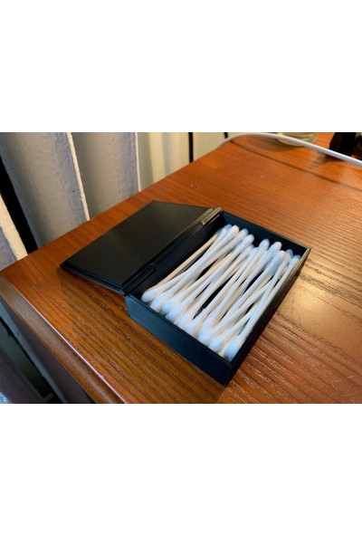 Aldım Geldi Pamuklu Swab Kulak Çöpü Temizleme Çubuğu Seyahat Kılıf Kutu