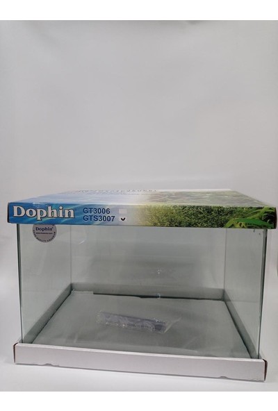 Dophin Ithal Oval Kenarlı Akvaryum 50 x 34 x 34 cm