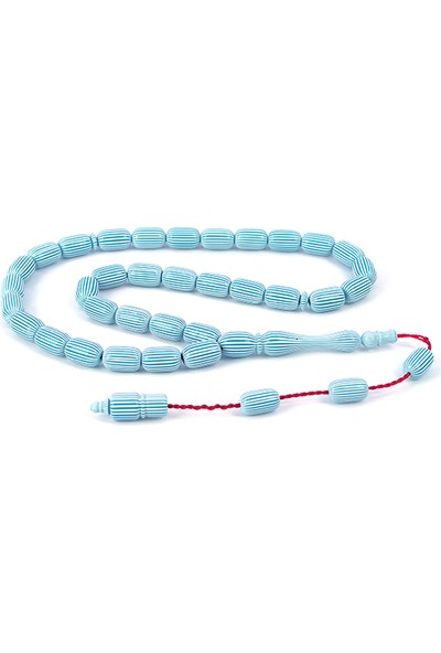 Vetesbih Murat Turan Usta Işçilikli Sistemli Kapsül Kesim Galalit Tesbih