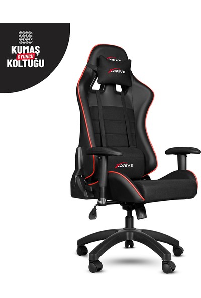 Xdrive Toryum Oyuncu Koltuğu Kırmızı/siyah