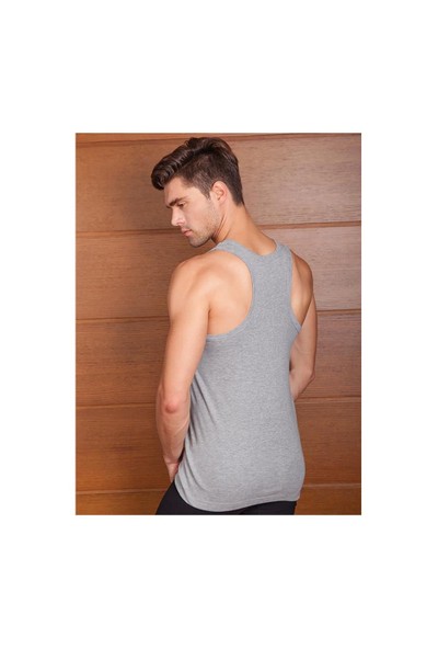 Berrak 3'Lü Paket Erkek Likralı Spor Atlet Gri Berrak 3'Lü Paket Erkek Likralı Spor Atlet Gri