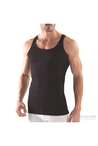 Blackspade Double Rib Erkek Spor Atlet 9340 Siyah