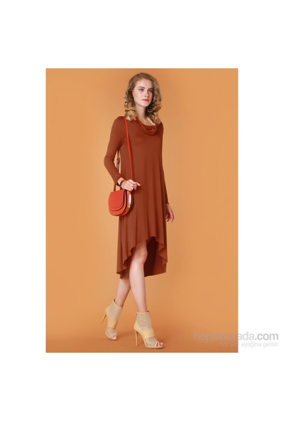 Demoda Degaje Yaka Elbise Eb2373