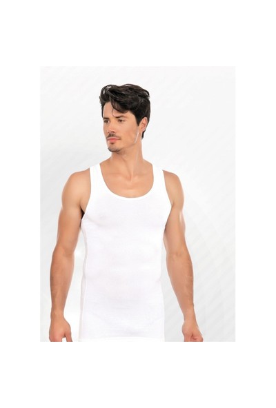 Seher 6'Lı Paket Klasik Erkek Atlet Beyaz Seher 6'Lı Paket Klasik Erkek Atlet Beyaz