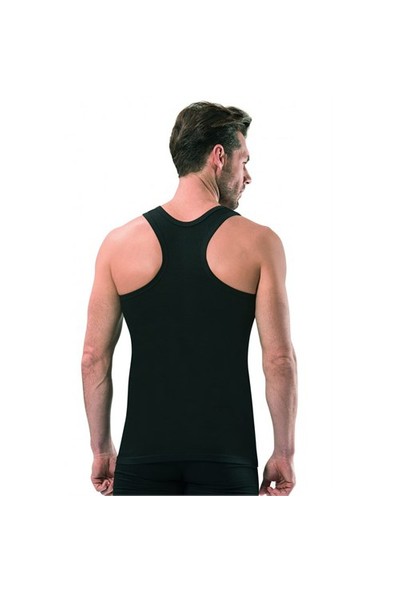 Seher 3'Lü Paket Erkek Spor Atlet Siyah