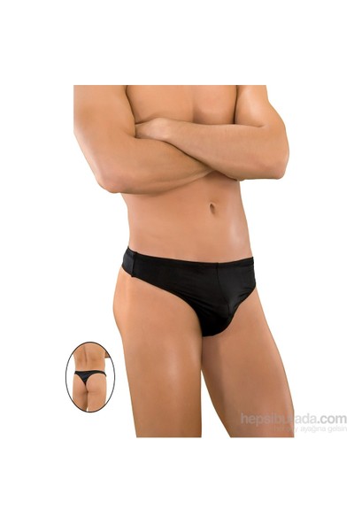 La Blinque Seksi Saten Siyah Erkek Tanga La Blinque Seksi Saten Siyah Erkek Tanga