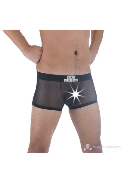 Don Moris Dm291121 Transparan Arkası Açık Mini Boxer