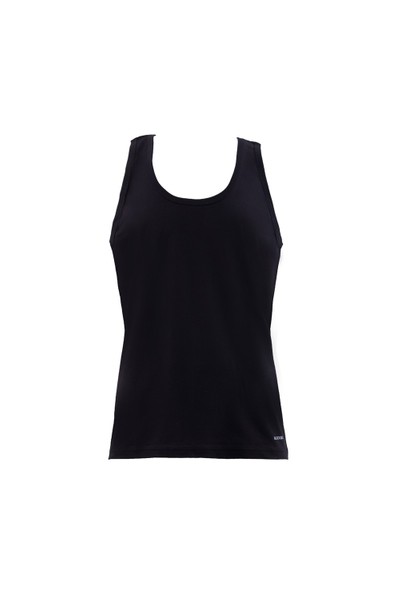 Blackspade Loose Fit Erkek Atlet 2li Paket 9225 Siyah