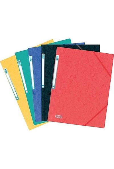 Elba Genişleyebilen A4 Depolama Dosyası 300 Yaprak Kapasiteli Renkli 5'li Set.