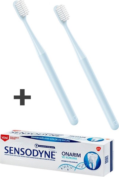 Xiaomi Mijia 2’li Diş Fırçası + Sensodyne Diş Macunu 75ML