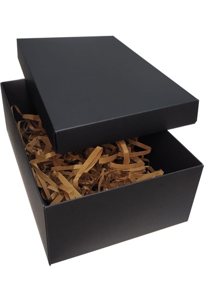 Neta Shop Siyah Hediye Kutusu 28X18X9 (4 Adet)