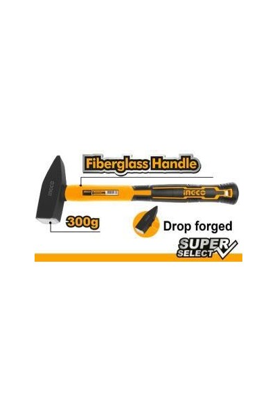 İngco Fiberglass Saplı Makinist Çekiç 300G