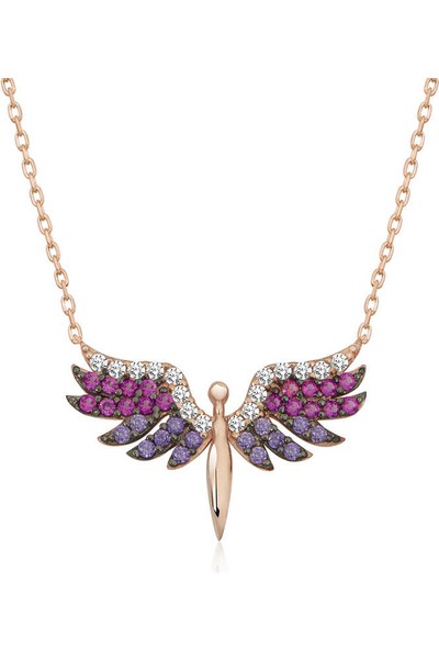 Gumush Gümüş Mikail Meleği Bayan Kolye Gumush Gümüş Mikail Meleği Bayan Kolye