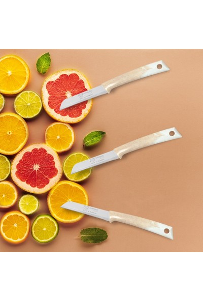 Pirge Pure Line Solingen 6'lı Meyve Bıçağı Seti