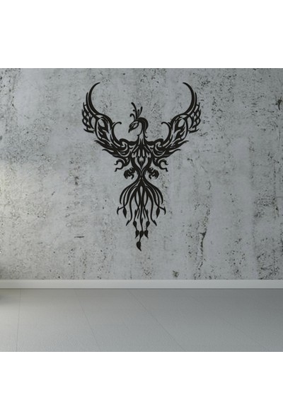 Altın Pusula Anka Kuş Metal Tablo Altın Pusula Anka Kuş Metal Tablo