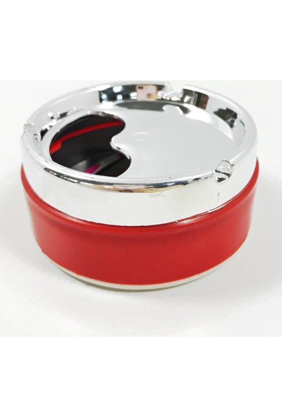 Compax Kokusuz Küllük Dumansız Kül Tablası Melamin Küllük Siyah