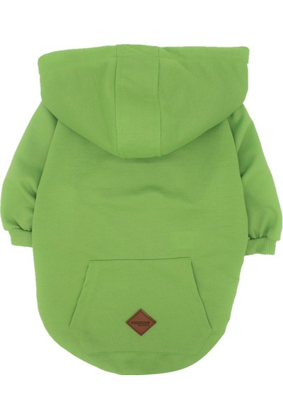 Pawstar Yeşil Büyük Irk Cepli Hoodie