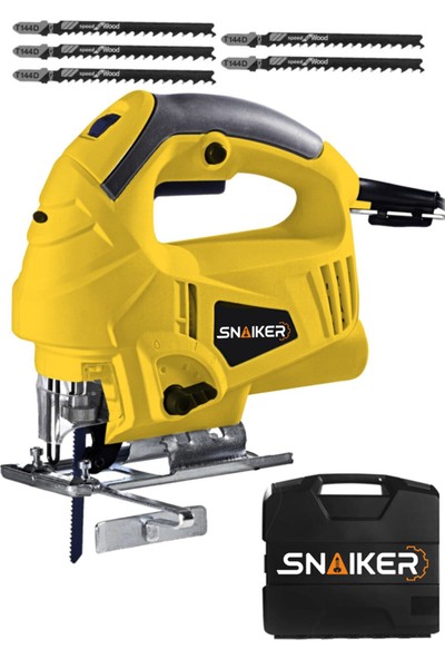 Snaiker Alman 4000 Watt Lazerli 6 Kademe Devir Ayarli Dekupaj Testere Metal Şanzuman + 5 Adet Uç Hediyeli Snaiker Alman 4000 Watt Lazerli 6 Kademe Devir Ayarli Dekupaj Testere Metal Şanzuman + 5 Adet Uç Hediyeli