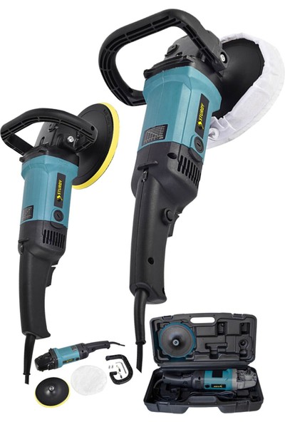 Sturdy Japon Tecnologhy G-8 Profesyonel Polisaj Makinası 4200 W 180 mm 6 Kademeli Pasta Cila Uygulama