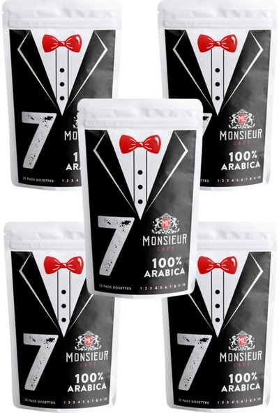 Monsieur Cafe Senseo Pod Kahve Mild Avantaj Paketi 125 'li (5X25 Pod) Monsieur Cafe Senseo Pod Kahve Mild Avantaj Paketi 125 'li (5X25 Pod)