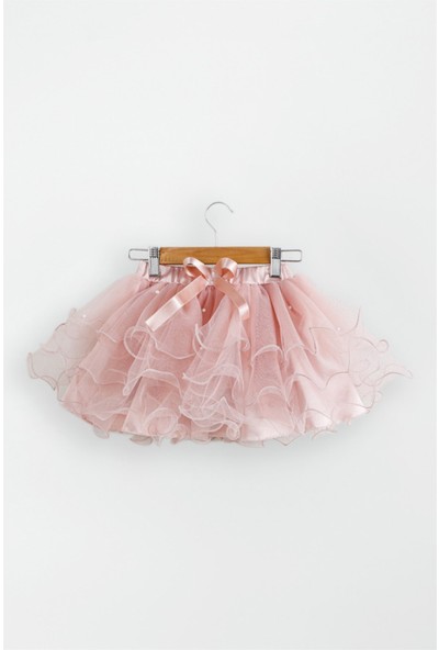 Molishion Kız Bebek Çocuk Inci Detaylı 3 Katlı Astarlı Kabarık Karnaval Tütü Etek(Gül Kurusu) Molishion Kız Bebek Çocuk Inci Detaylı 3 Katlı Astarlı Kabarık Karnaval Tütü Etek(Gül Kurusu)