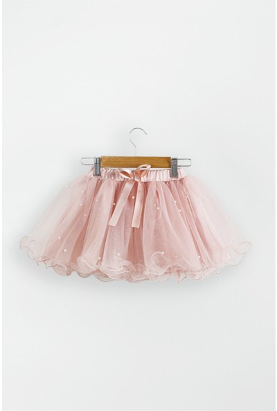 Molishion Kız Bebek Çocuk Inci Detaylı Astarlı Kabarık Karnaval Tütü Etek(Gül Kurusu) Molishion Kız Bebek Çocuk Inci Detaylı Astarlı Kabarık Karnaval Tütü Etek(Gül Kurusu)