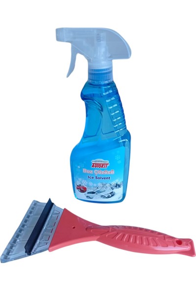 Autokit Buz Çözücü 500 Ml- Terminatör Buz Kazıyıcı,kırıcı Ikilisi Autokit Buz Çözücü 500 Ml- Terminatör Buz Kazıyıcı,kırıcı Ikilisi