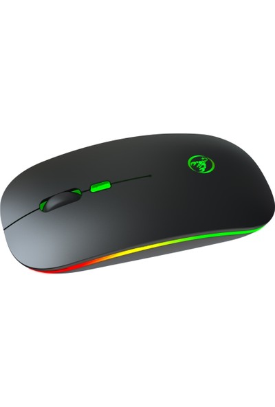 Çift Modlu Işık Yayan Kablosuz Fare