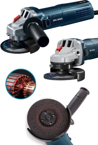 Snaiker Alman 2200 Watt Sjs Metal Şanzuman Bakır Sargılı Avuç Içi Taşlama Makinesi Snaiker Alman 2200 Watt Sjs Metal Şanzuman Bakır Sargılı Avuç Içi Taşlama Makinesi