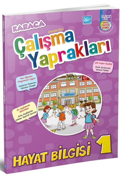 Karaca Eğitim Yayınları 1. Sınıf Hayat Bilgisi Etkinlikli Soru Bankası Çalışma Yaprakları (Ciltli) Karaca Eğitim Yayınları 1. Sınıf Hayat Bilgisi Etkinlikli Soru Bankası Çalışma Yaprakları (Ciltli)