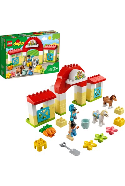 LEGO® DUPLO® At Ahırı ve Midilli Bakımı 10951 Okul Öncesi Çocuklar için At ve Midilli Ahırı Oyuncak Yapım Seti (65 Parça) LEGO® DUPLO® At Ahırı ve Midilli Bakımı 10951 Okul Öncesi Çocuklar için At ve Midilli Ahırı Oyuncak Yapım Seti (65 Parça)