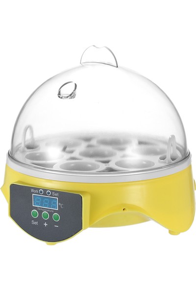 Top Pet AC220V 7 Bölmeli 30W Yumurta Kuluçka Makinesi - Sarı (Yurt Dışından)