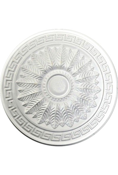 YEDİTEPEOSMANLI Versace Desenli Stropiyer Tavan Lamba Göbeği - 40 cm YEDİTEPEOSMANLI Versace Desenli Stropiyer Tavan Lamba Göbeği - 40 cm