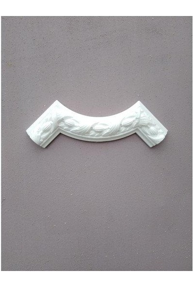 YEDİTEPEOSMANLI Defne Desenli Stropiyer Çıta Köşesi 4 Adet - 5 cm YEDİTEPEOSMANLI Defne Desenli Stropiyer Çıta Köşesi 4 Adet - 5 cm