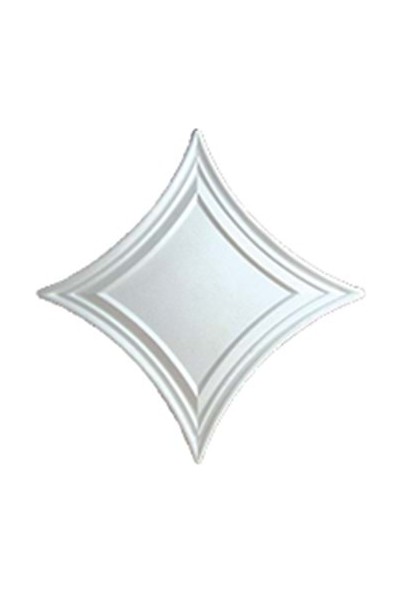 YEDİTEPEOSMANLI Yıldız Desenli Tavan Lamba Göbeği 34X55 cm YEDİTEPEOSMANLI Yıldız Desenli Tavan Lamba Göbeği 34X55 cm