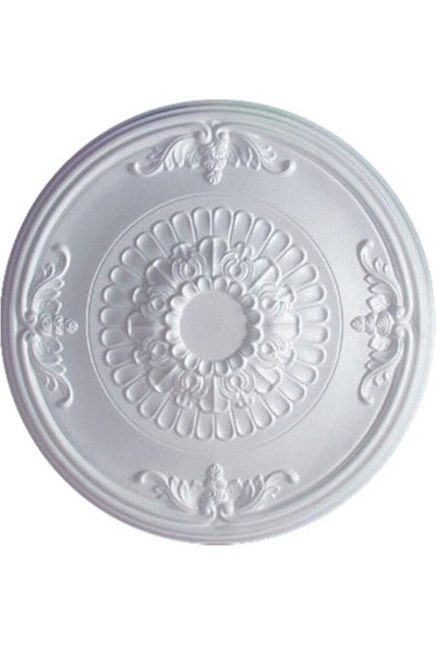 YEDİTEPEOSMANLI Gonca Desenli Stropiyer Tavan Lamba Göbeği - 68 cm YEDİTEPEOSMANLI Gonca Desenli Stropiyer Tavan Lamba Göbeği - 68 cm