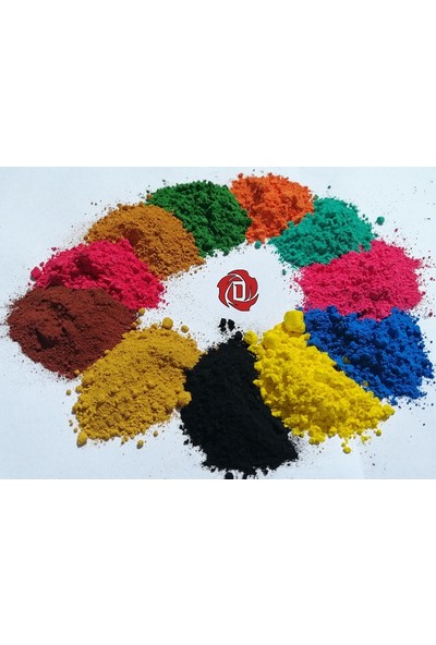 Drl Paketli Toz Boya Renk Seti - 11 Renk
