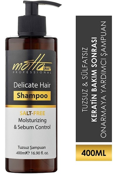 Motto Plus Professional Tuzsuz ve Yağ Dengeleyici Şampuan 400 ml Motto Plus Professional Tuzsuz ve Yağ Dengeleyici Şampuan 400 ml