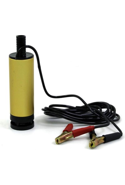 Kent 24 Volt Mazot Aktarma Pompası, Sintine Pompası 42 mm Dış Çap MAP03