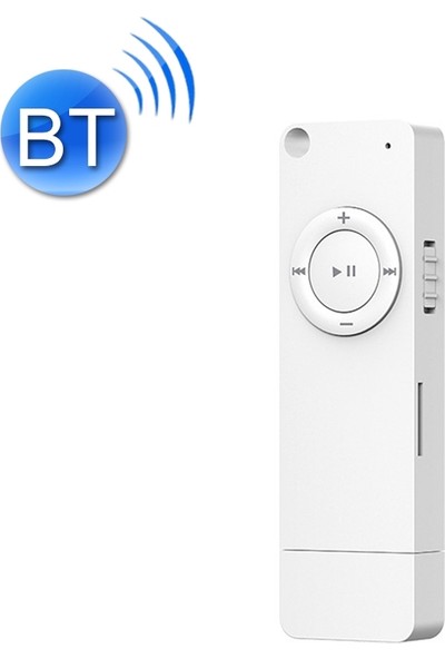 Zsykd XT02 U Disk Tarzı Mp3 Müzik Çalar, Hafıza Kapasitesi: Bluetooth Seti (Beyaz) (Yurt Dışından) Zsykd XT02 U Disk Tarzı Mp3 Müzik Çalar, Hafıza Kapasitesi: Bluetooth Seti (Beyaz) (Yurt Dışından)