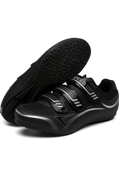 SITONG Siyah Bisiklet Ayakkabı Sihirli Toka
