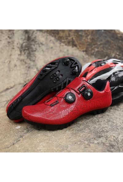 SITONG Kırmızı Bisiklet Ayakkabı Dönen Toka (Yurt Dışından)