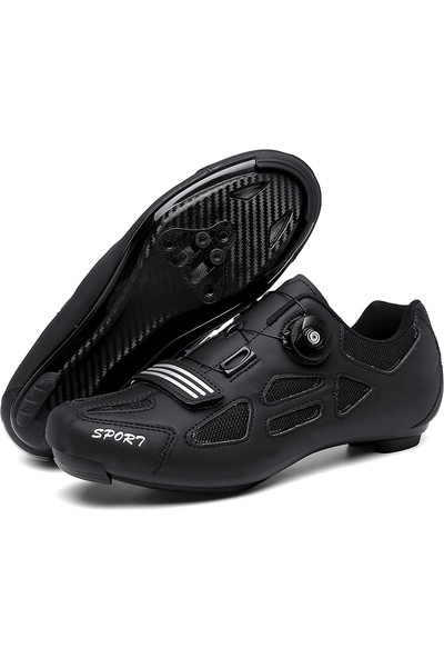 SITONG Siyah Bisiklet Ayakkabı Dönen Toka (Yurt Dışından)