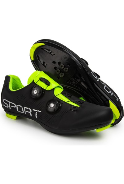 SITONG Siyah Bisiklet Ayakkabıları 2 Dönen Toka (Yurt Dışından)