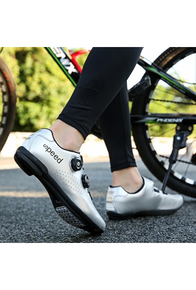 SITONG Gümüş Bisiklet Ayakkabı Dönen Toka (Yurt Dışından)