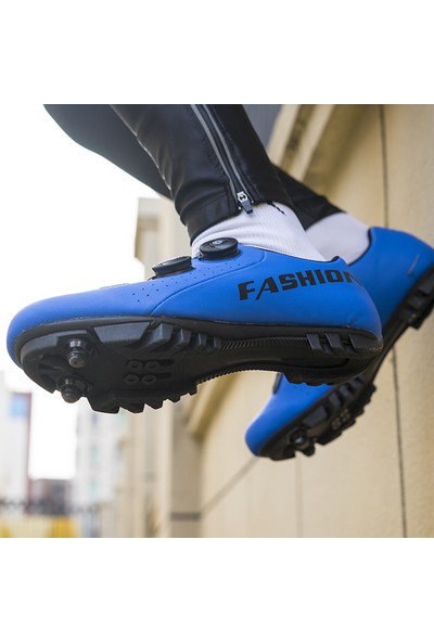 SITONG Mavi Bisiklet Ayakkabıları 2 Dönen Toka (Yurt Dışından)