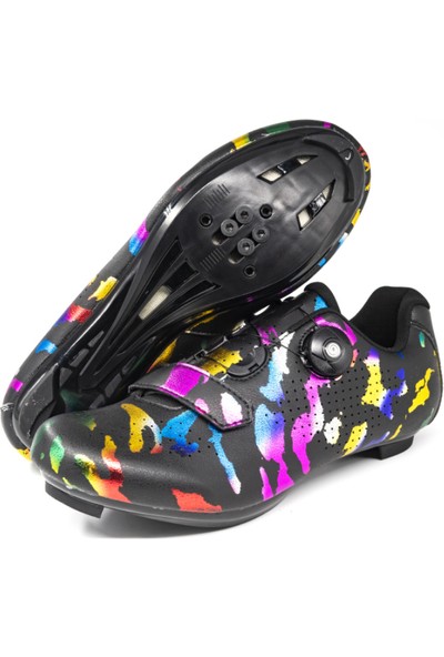 SITONG Renkli Mor Bisiklet Ayakkabı Dönen Toka (Yurt Dışından) SITONG Renkli Mor Bisiklet Ayakkabı Dönen Toka (Yurt Dışından)